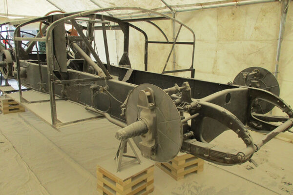 Soda blasting reveals original Sunbeam 1000hp markings in National ...